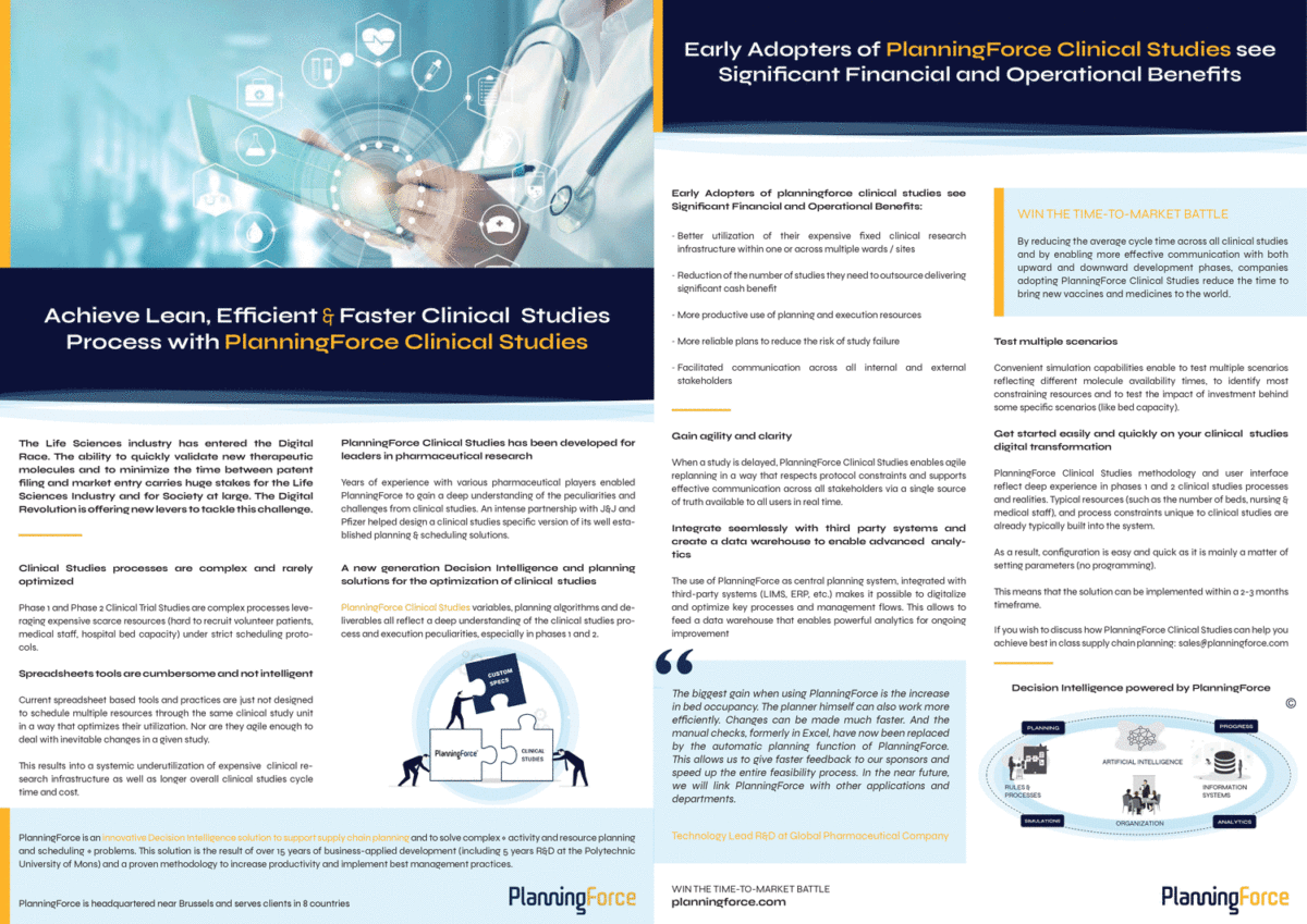 Leaflet Clinical Trials – PlanningForce